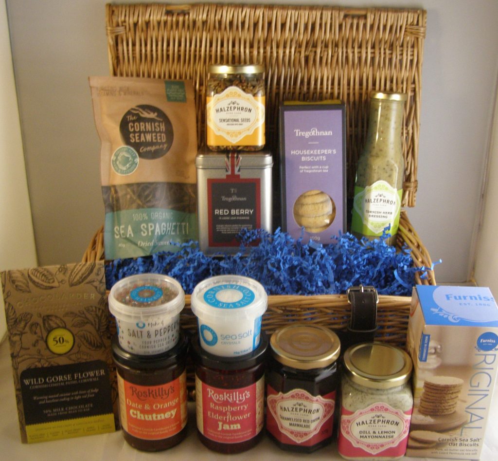 The Indulgent & Tasty Cornish Food Hamper - A Gift from Cornwall
